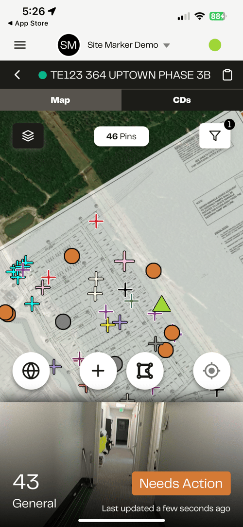 Editing or Moving Pins