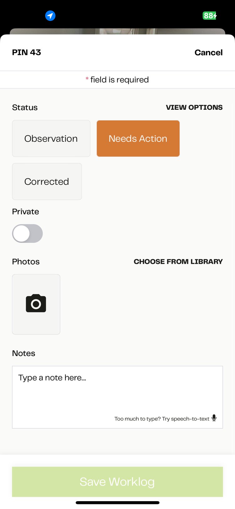 Editing or Moving Pins