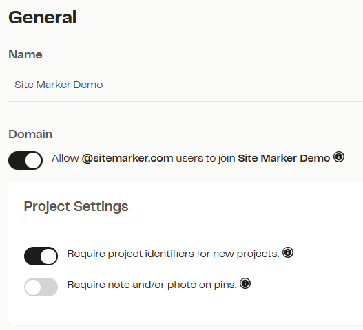 Navigating Workspace Settings